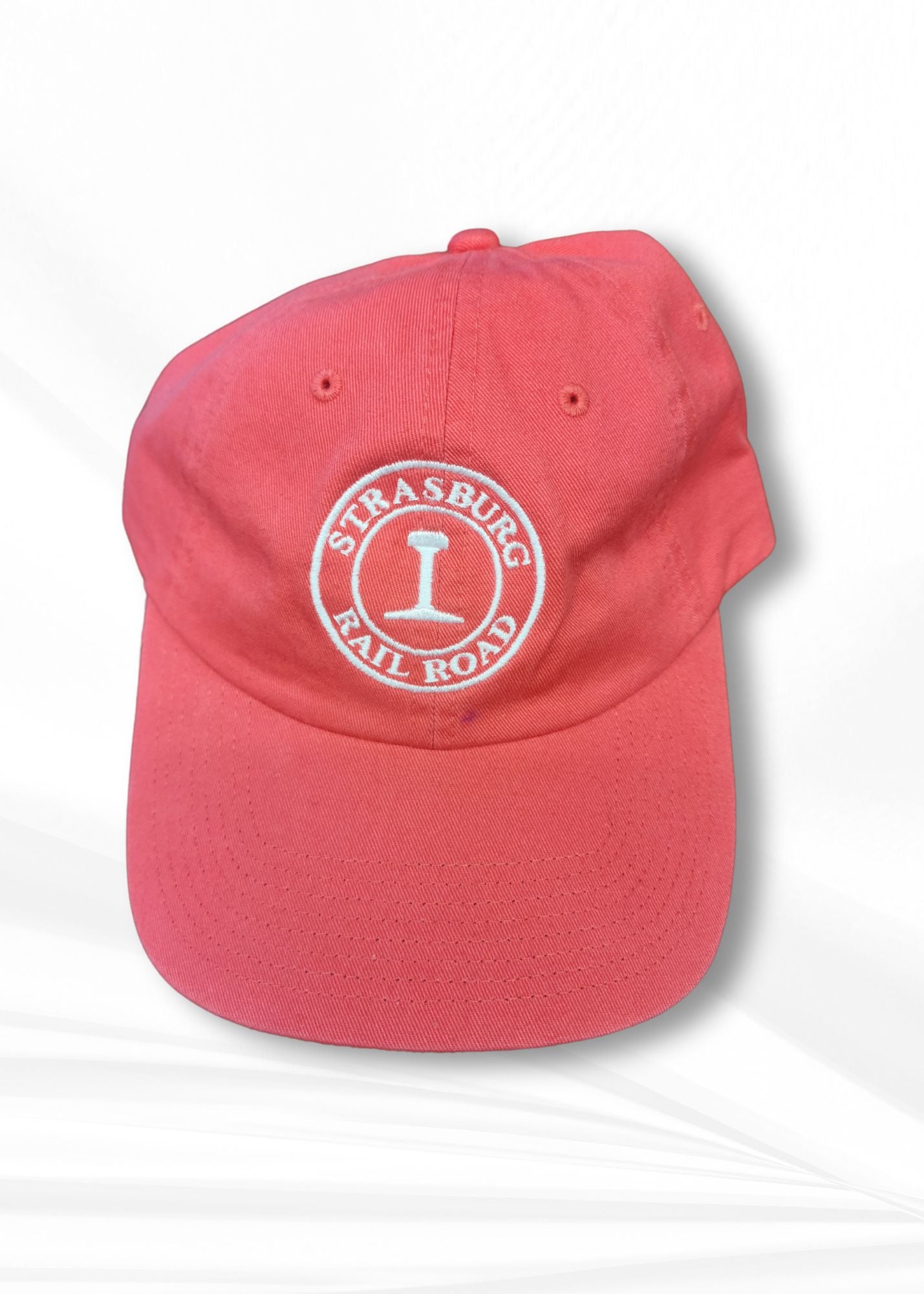 Hat SRR BB Slide # 508 / Coral/Melon – Retail at Strasburg Rail Road