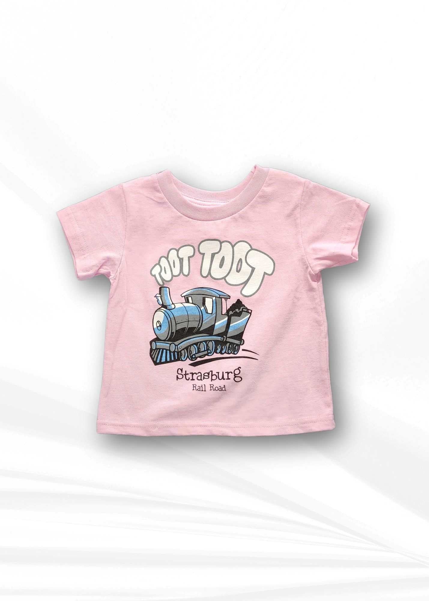 S/S SRR Toot - Light Pink – Retail at Strasburg Rail Road