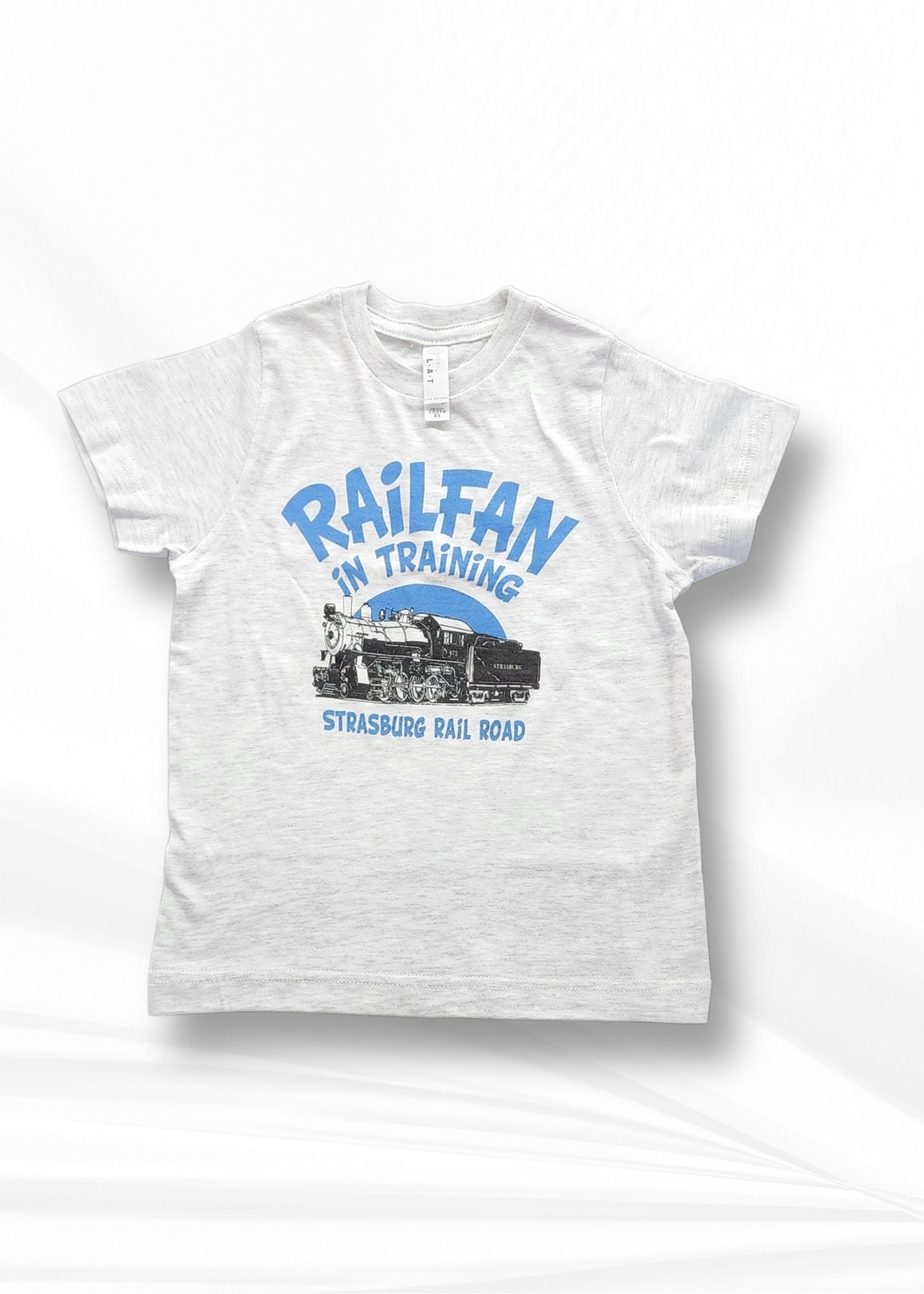 S/S T Railfan In Training - Blue – Retail at Strasburg Rail Road