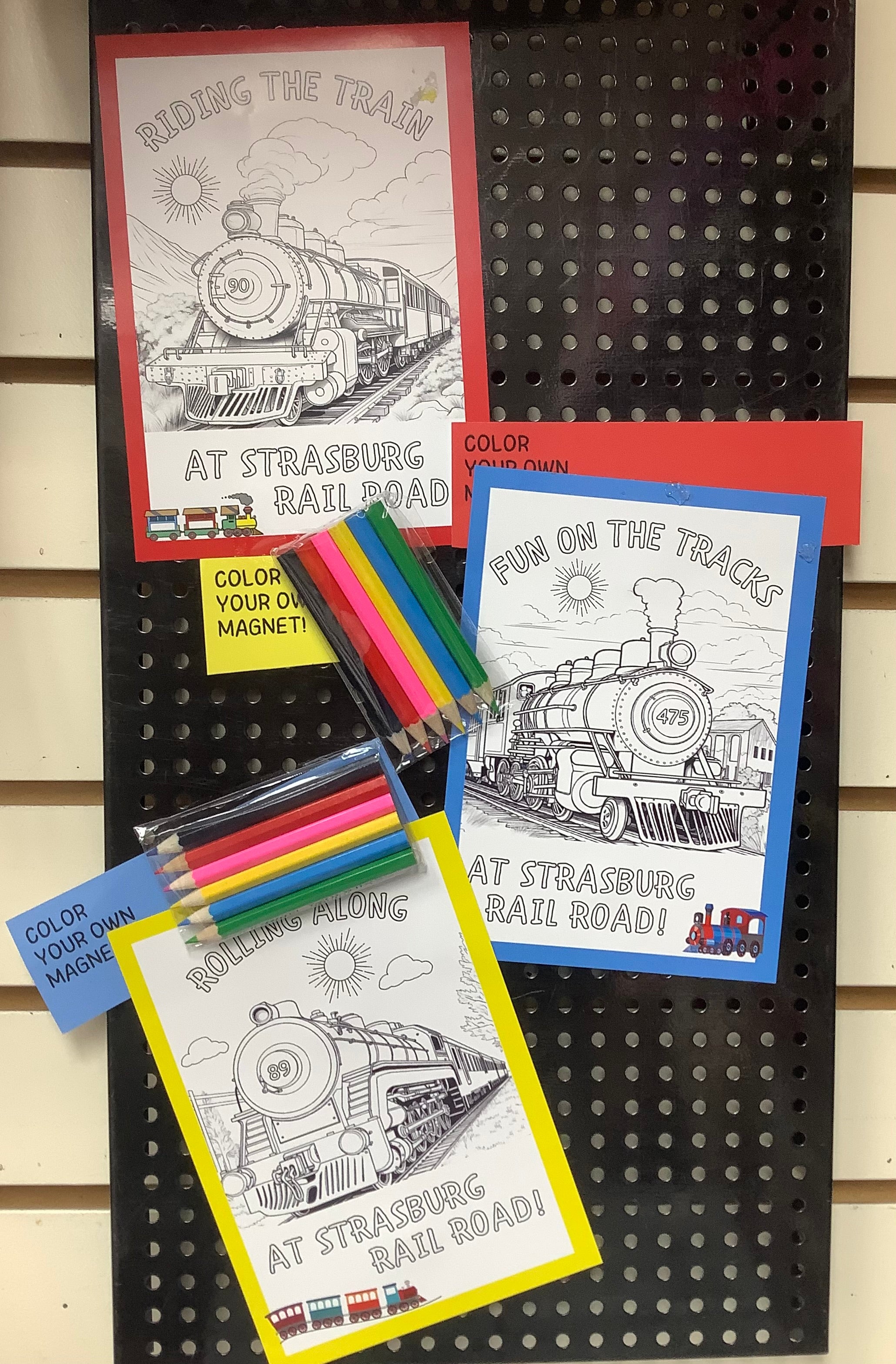 SRR - custom color Magnet – Retail at Strasburg Rail Road